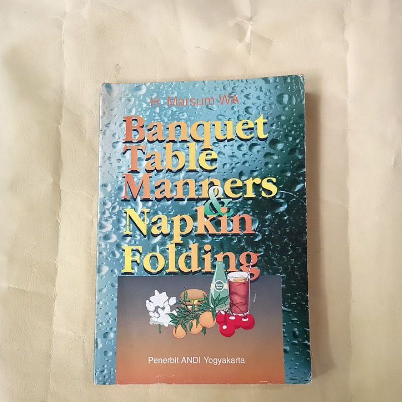 Jual Banquet Table Manners &Napkin Folding (ORIGINAL) | Shopee Indonesia