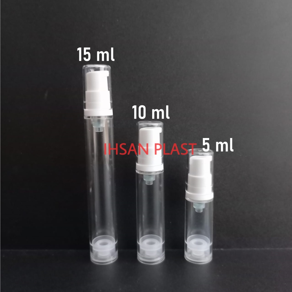 Jual BOTOL AIRLESS ACRILYC BENING ( BOTOL SERUM ) | Shopee Indonesia