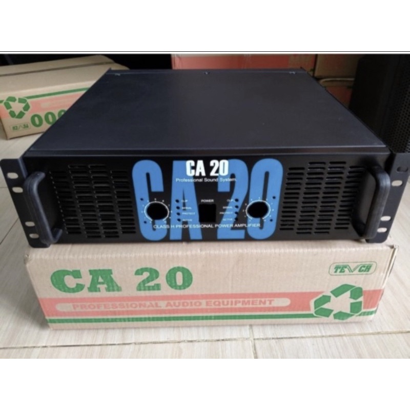 Jual Box Power Amplifier CA 20 2 channel + knop | Shopee Indonesia