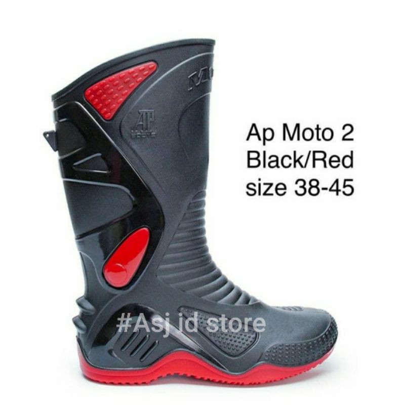 Jual SEPATU BOOT AP MOTO 2 - Sepatu biker sport road race and trail ...