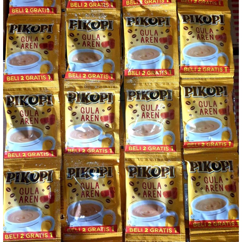 Jual Promo Pikopi Gula Aren Kopi Kapal Api 1 Renteng Isi 15 Sachet Shopee Indonesia