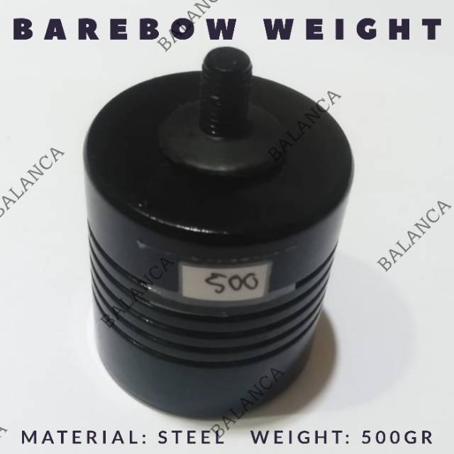 Jual Weight Barebow 500gram - Pemberat Busur Panah Bare Bow - Weight ...