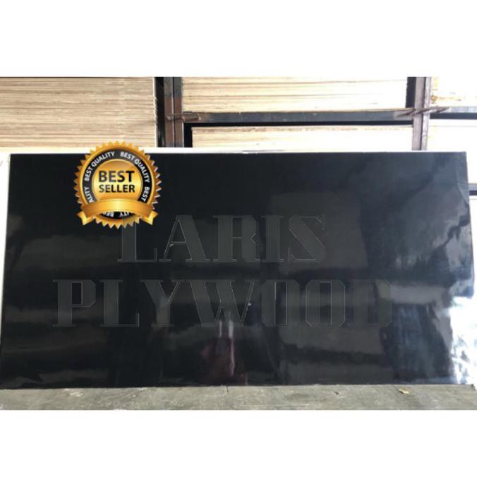 Jual Triplek Melamin Hitam 3mm Kilat / Multiplek Melamin 3mm Glossy ...