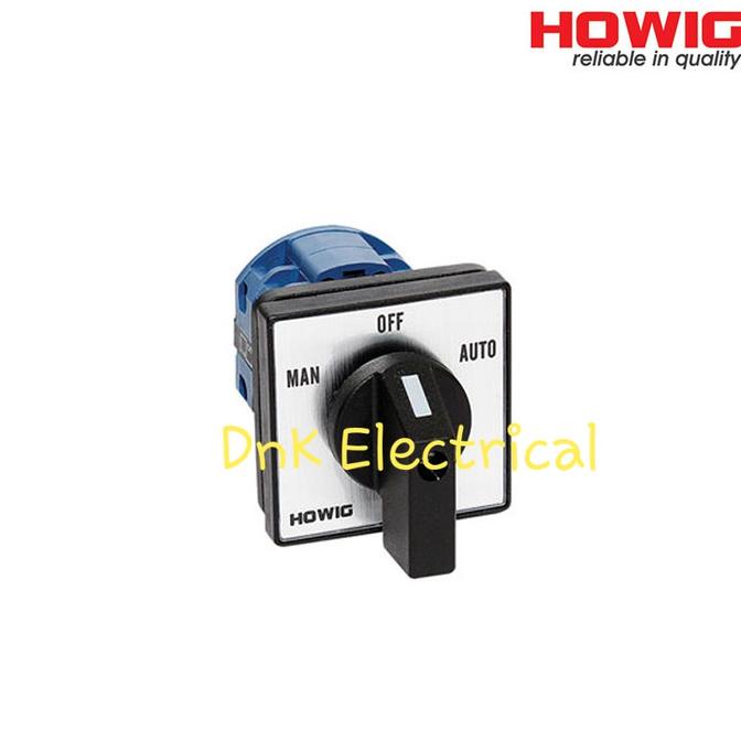 Jual MOA/AOM Selector Switch 2 Pole Merk HOWIG type HS2AM | Shopee ...