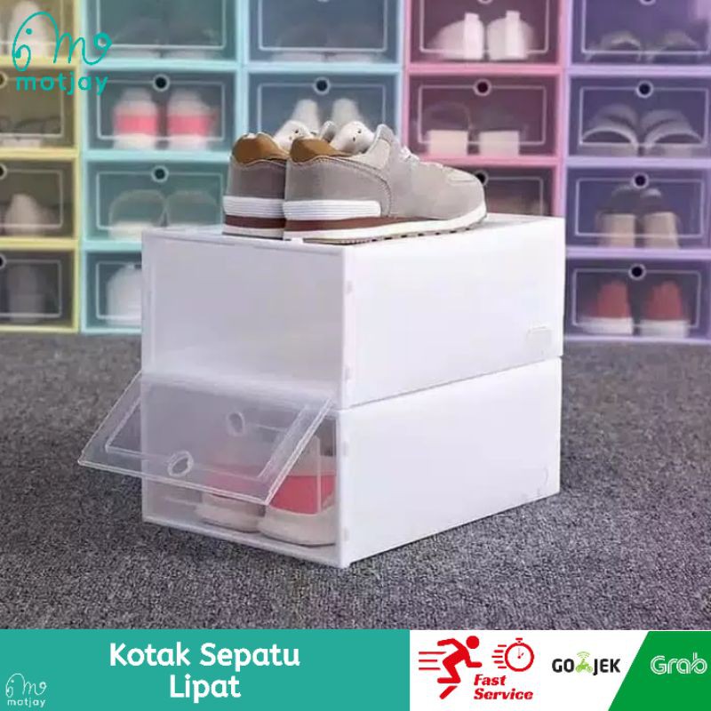 Jual Kotak Sepatu Lipat / Box Sepatu Lipat / Rak Sepatu Lipat | Shopee ...