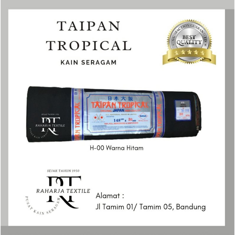 Jual Kain Taipan Tropical 0.5m Part 5 Bahan Eceran Meteran | Shopee ...
