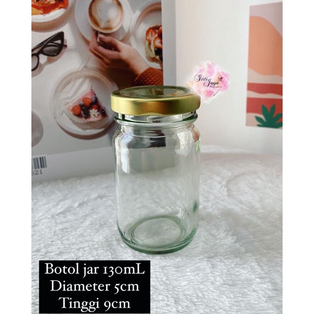 Jual JAR KACA/BOTOL KACA 130 ML PER PCS | Shopee Indonesia