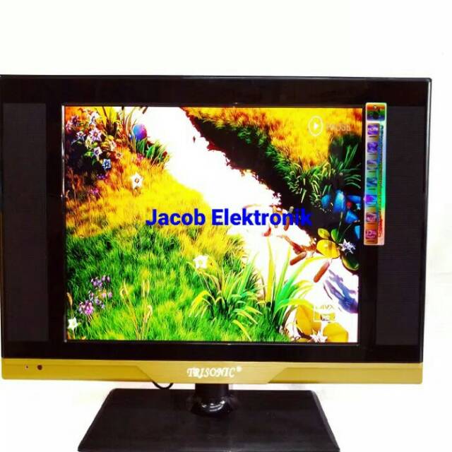 Jual HARGA PROMO TV LED TRISONIC 17"free ANTENA | Shopee Indonesia