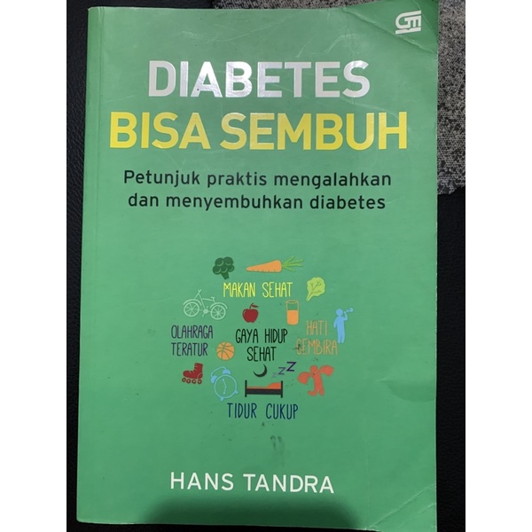 Jual Buku Kesehatan Diabetes Bisa Sembuh Preloved by prof dr Hans ...