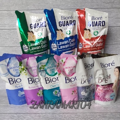 Jual BIORE Body Foam Sabun Mandi Cair 400 ml | Shopee Indonesia