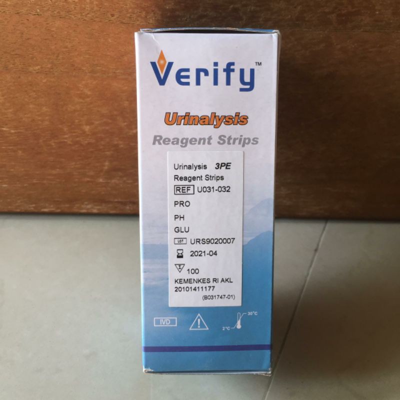 Jual Verify stik urin 3 parameter | Shopee Indonesia