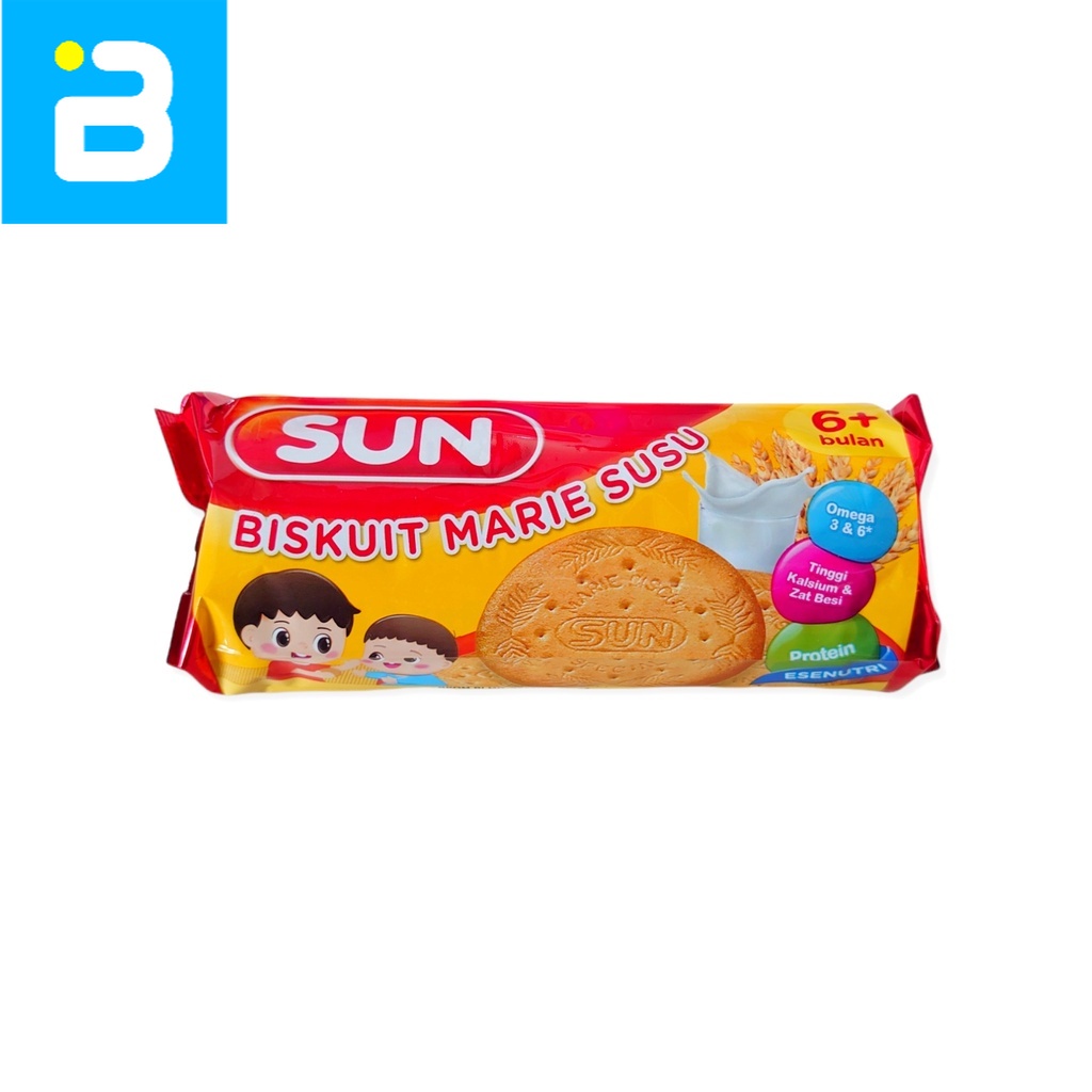 Jual Sun Biskuit Marie Susu 6+ 150 G | Shopee Indonesia