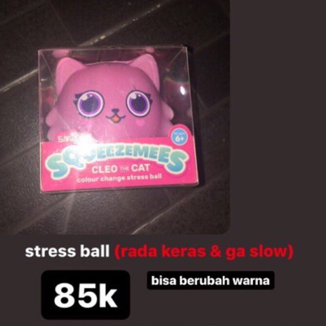 Jual smiggle squeezemees cat (stress ball squishy) | Shopee Indonesia