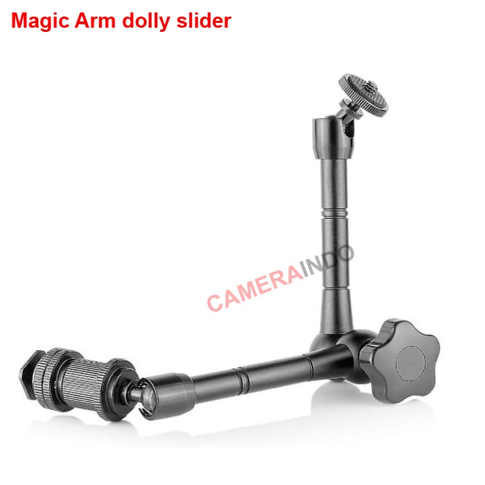 Jual LAINNYA- MAGIC ARM DOLLY SLIDER FOR FLASH DLSR LED MIRRORLESS ...
