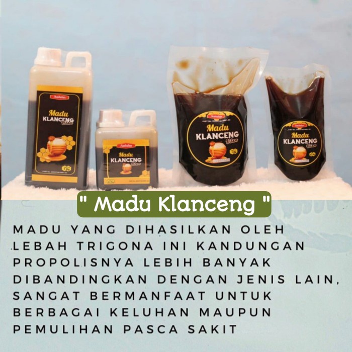 Jual Original Madu Klanceng asli 100% kemasan 1kg | Shopee Indonesia