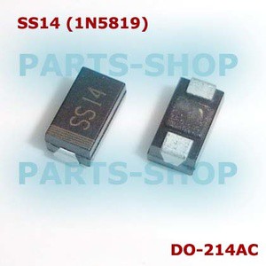 Jual SMD Dioda SS24 2A 40V Diode Schottky Barrier 2 A 40 V SMD DO-214AC ...