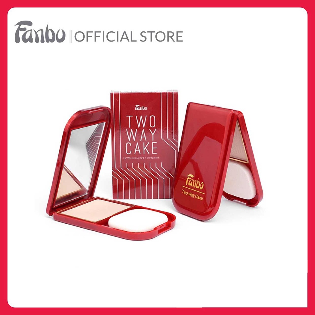 Jual (FREE REFILL) - Fanbo Fantastic Two Way Cake - Bedak padat yang ...