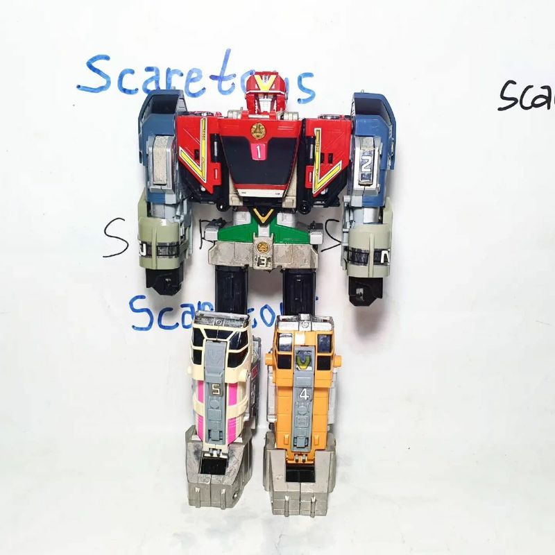 Jual Power Rangers lightspeed rescue omega megazord DX Victory Mars ...