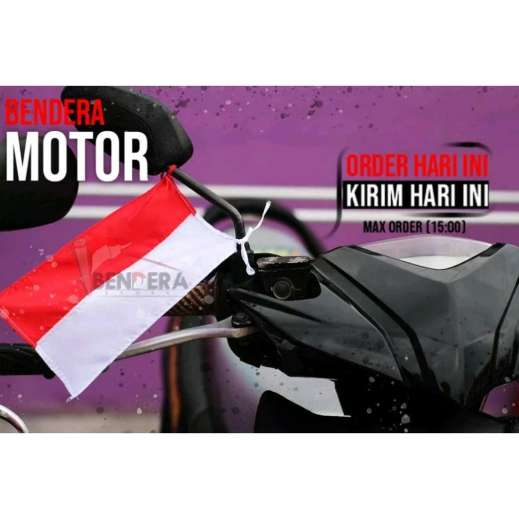 Jual BENDERA MERAH PUTIH BUAT MOTOR | Shopee Indonesia