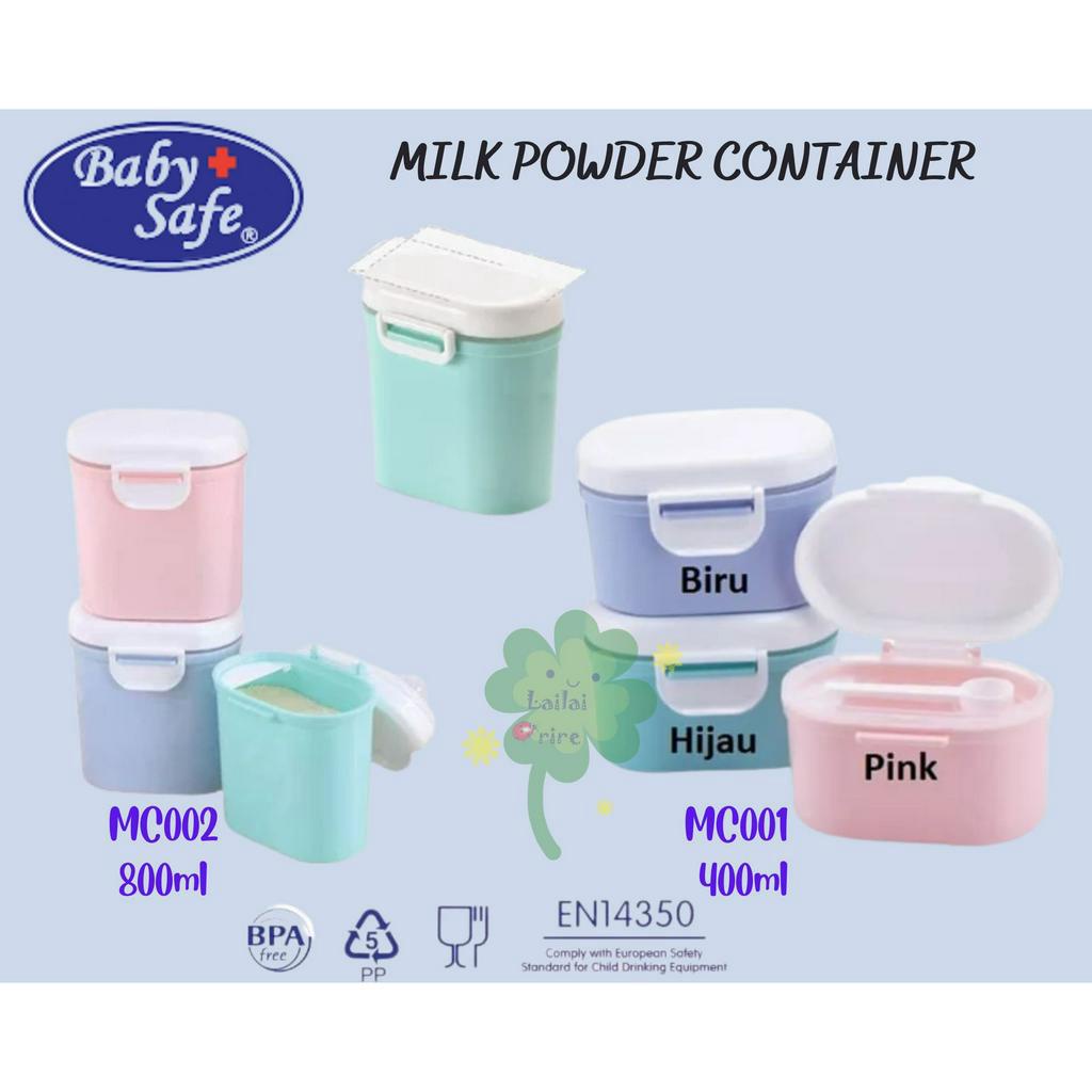 Jual Baby Safe Babysafe Tempat Penyimpanan Susu Bubuk Bayi Toples Milk ...