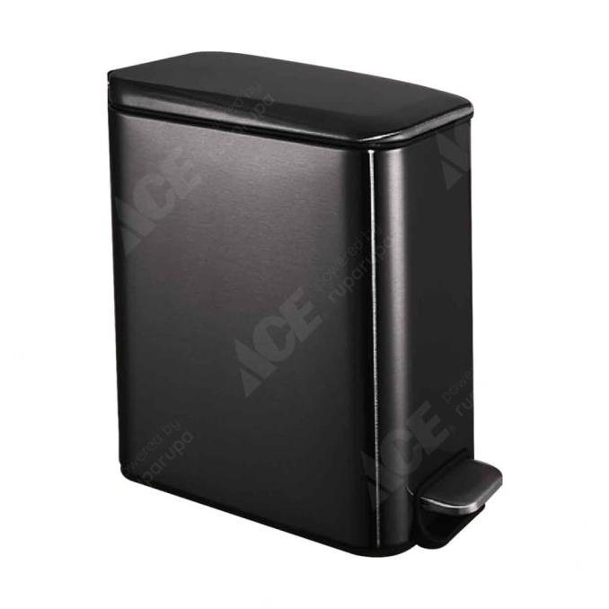 Jual Krisbow Tempat Sampah Pedal Slim Soft Close 5 Ltr - Putih | Shopee Indonesia