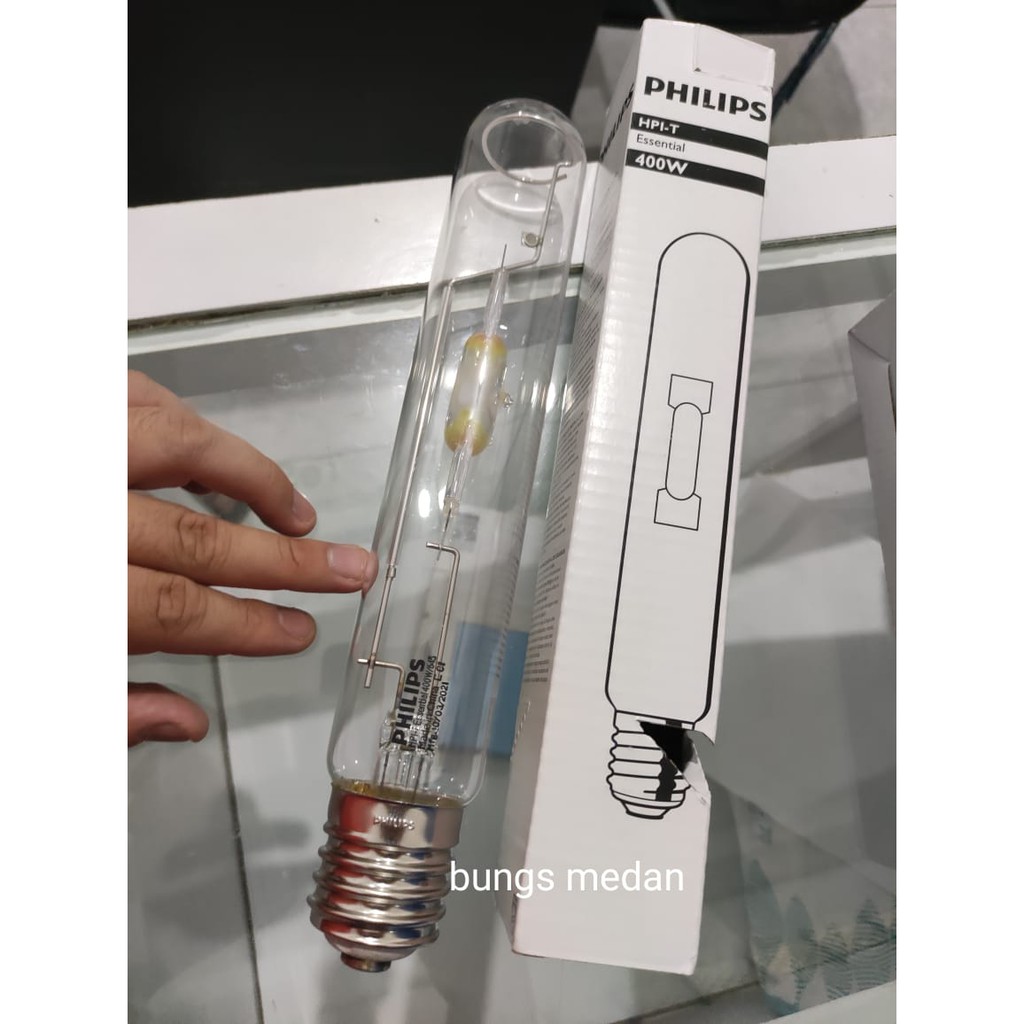 Jual Philips HPIT 400W HPI-T HPI T 400 Watt LAMPU JALAN SOROT ESSENTIAL PTH | Shopee Indonesia