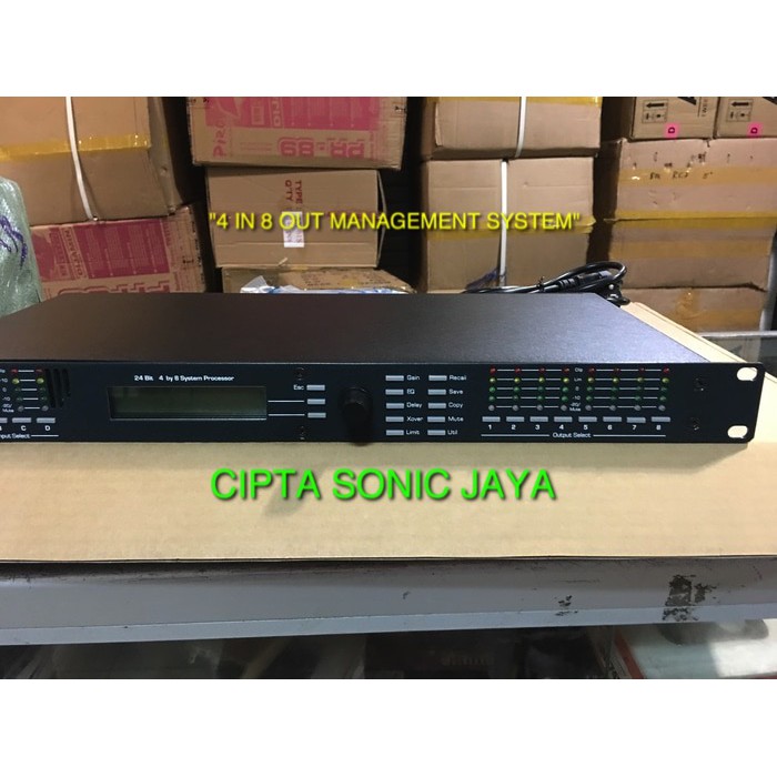 Jual speaker management ashly protea dsp 4.8 / dsp4.8 - sistem 4 way manajemen speaker | Shopee ...