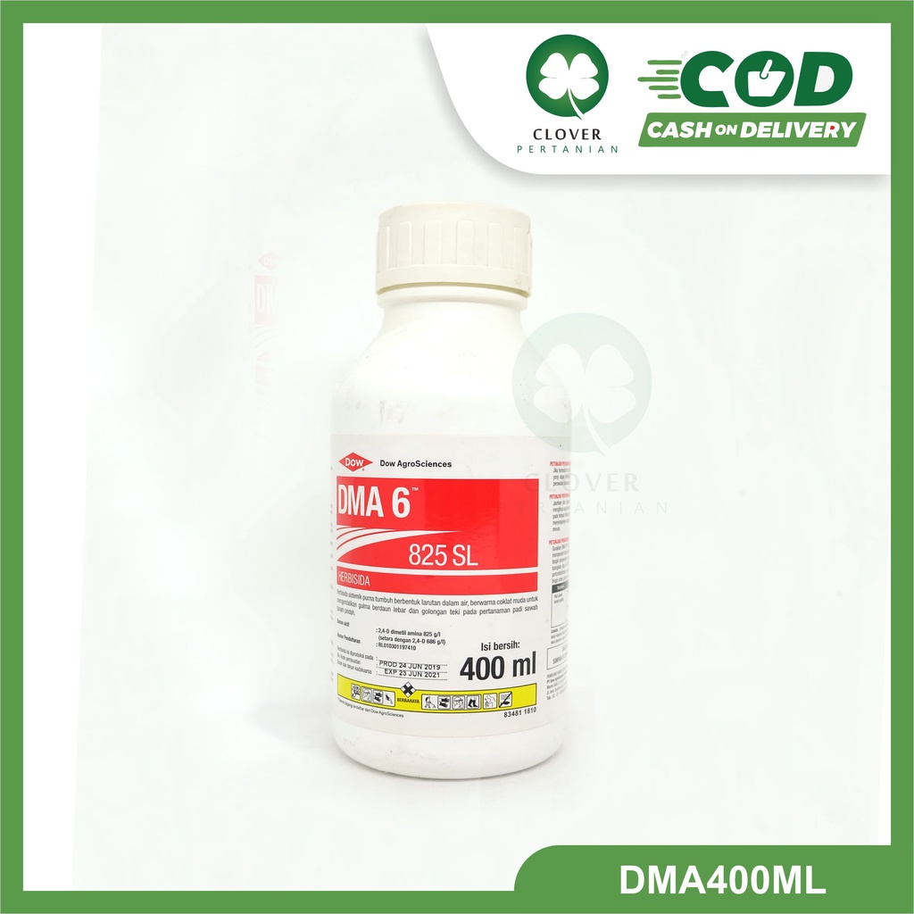 Jual HERBISIDA SISTEMIK DMA6 PEMBASMI RUMPUT DAN OBAT RUMPUT ISI 400ML ...