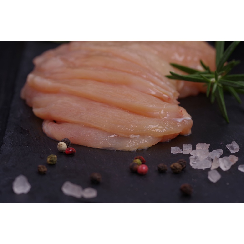 Jual Chicken Fillet Slice Ayam - 500 GRAM - READY STOCK | Shopee Indonesia