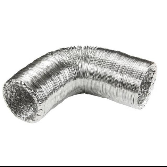 Jual 10 inchi pipa exhaust alumunium Flexible cerobong 10" Pembuangan ...