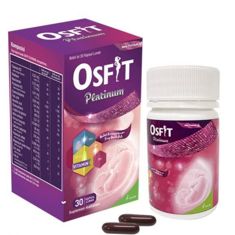 Jual OSFIT platinum DHA perbox | Shopee Indonesia