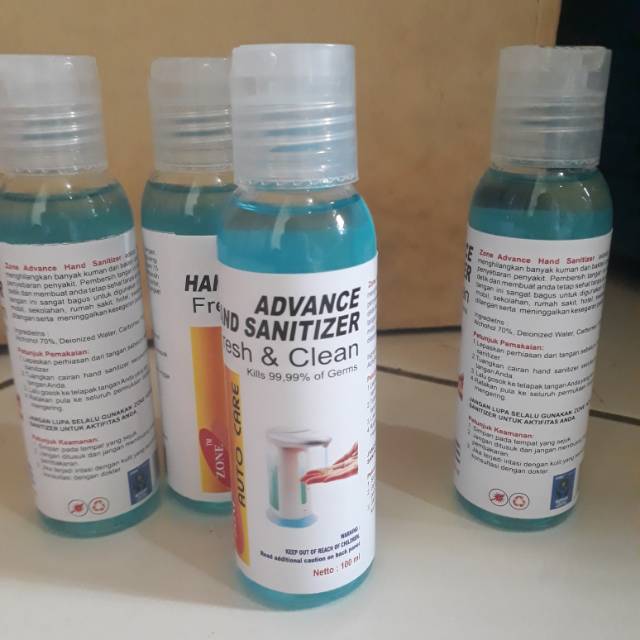 Jual Advance hand sanitizer 100ml pas di kantong | Shopee Indonesia