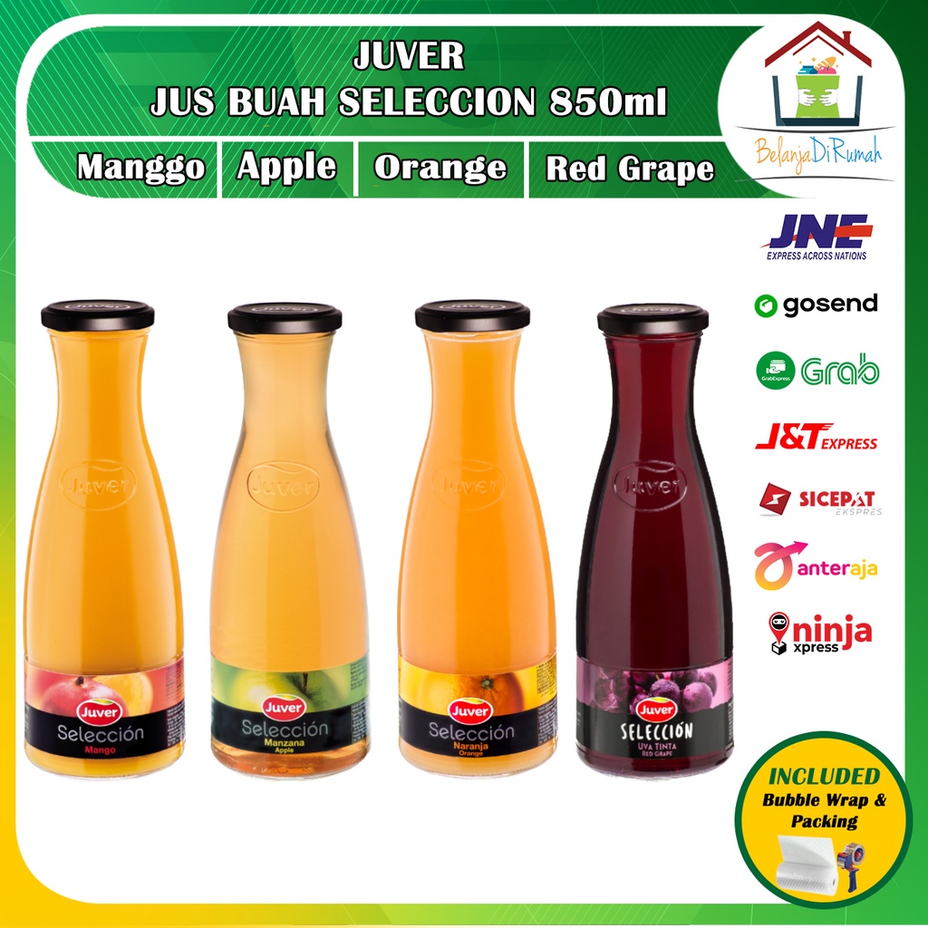 Jual Jus Juver Seleccion | Jus Buah (Mangga, Apel, Orange, Red Grape ...