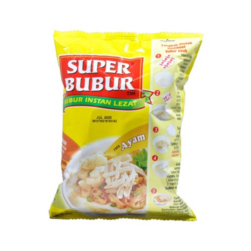 Jual BUBUR INSTAN - (1 PCS) SUPER BUBUR 45g Bubur Instant Cemilan Anak ...
