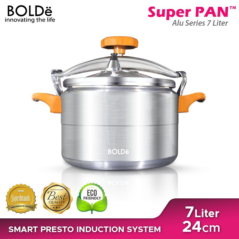 Jual BOLDe Super PAN Presto Alumunium 7L | Shopee Indonesia