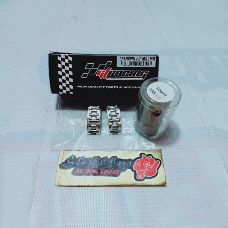 Jual Pin Stroke Pen Struk + Laher Bearing Belah Bambu GF RACING Jupiter ...
