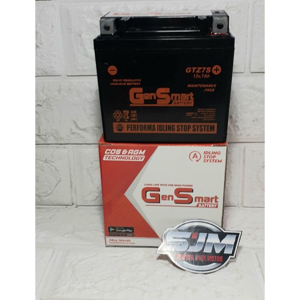 Jual Aki accu Kering Full Gtz7s Honda Vario 125 150 Techno Cbr 150 Sonic Satria Fu Teknologi ...