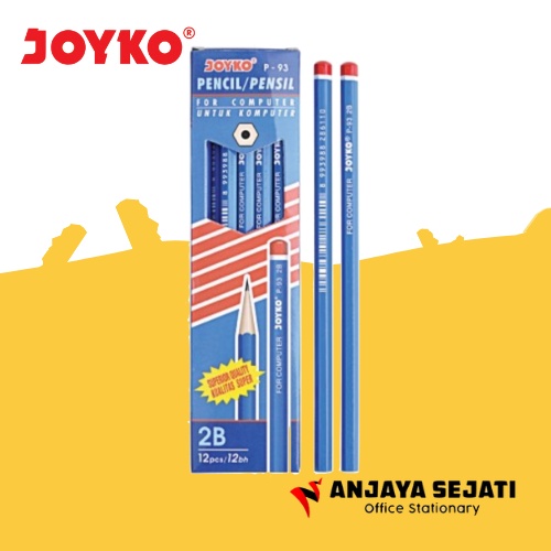 Jual Pensil 2B Joyko P - 93 | Shopee Indonesia