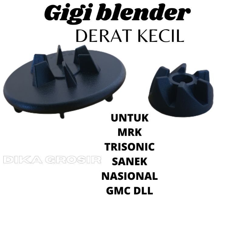 Jual satu set gigi blender rrt trisonik derat kecil | Shopee Indonesia