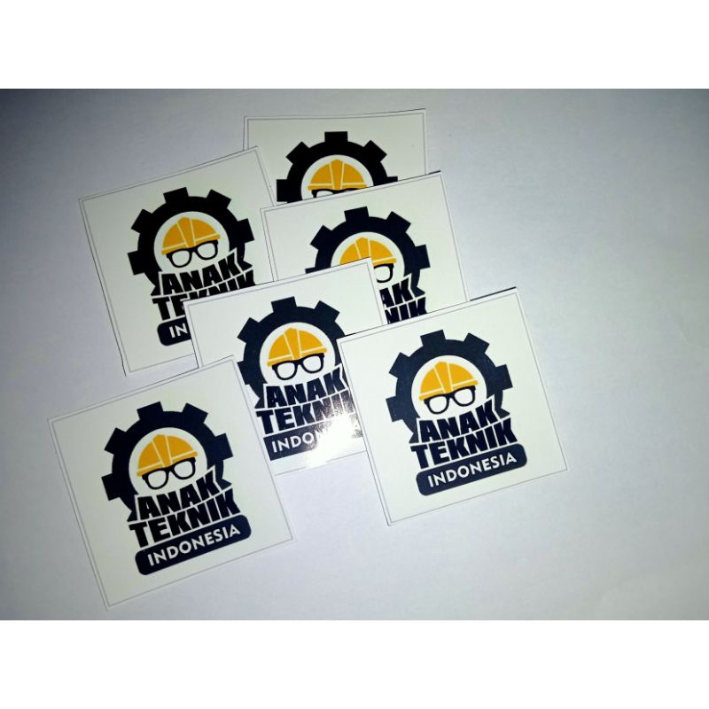 Jual Stiker teknik Indonesia/Stiker costum stiker teknik mesin | Shopee ...