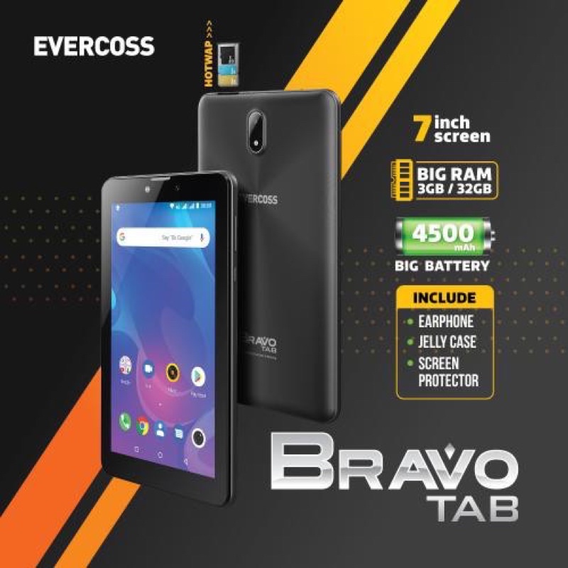 Jual Tablet Evercoss Tab U70C 4G LTE Ram 3GB 32GB Cuci Gudang | Shopee ...