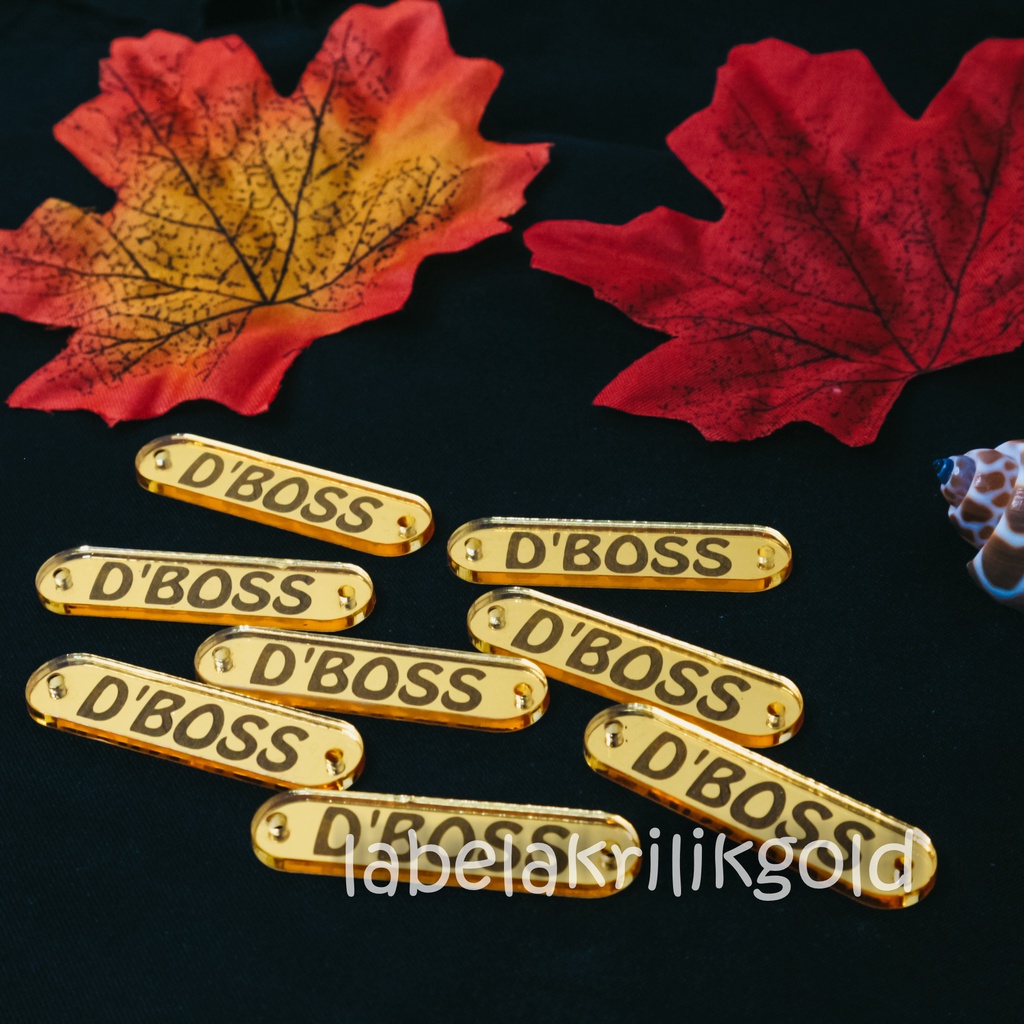 Jual label hijab | label baju | label akrilik | custom label | label ...