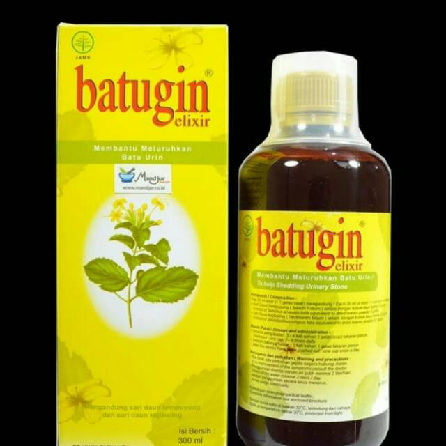 Jual BATUGIN ELIXIR 300 ml untuk mengatasi keluhan di saluran kemih ...
