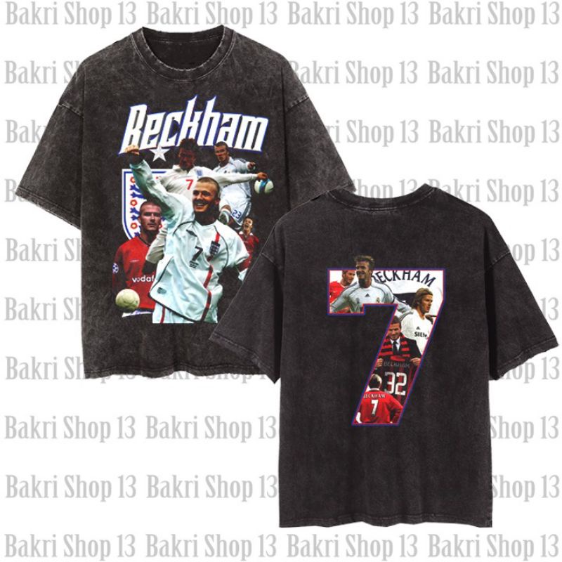Jual Manchester United David BECKHAM T-shirt/Kaos Bola BECKHAM Legend ...
