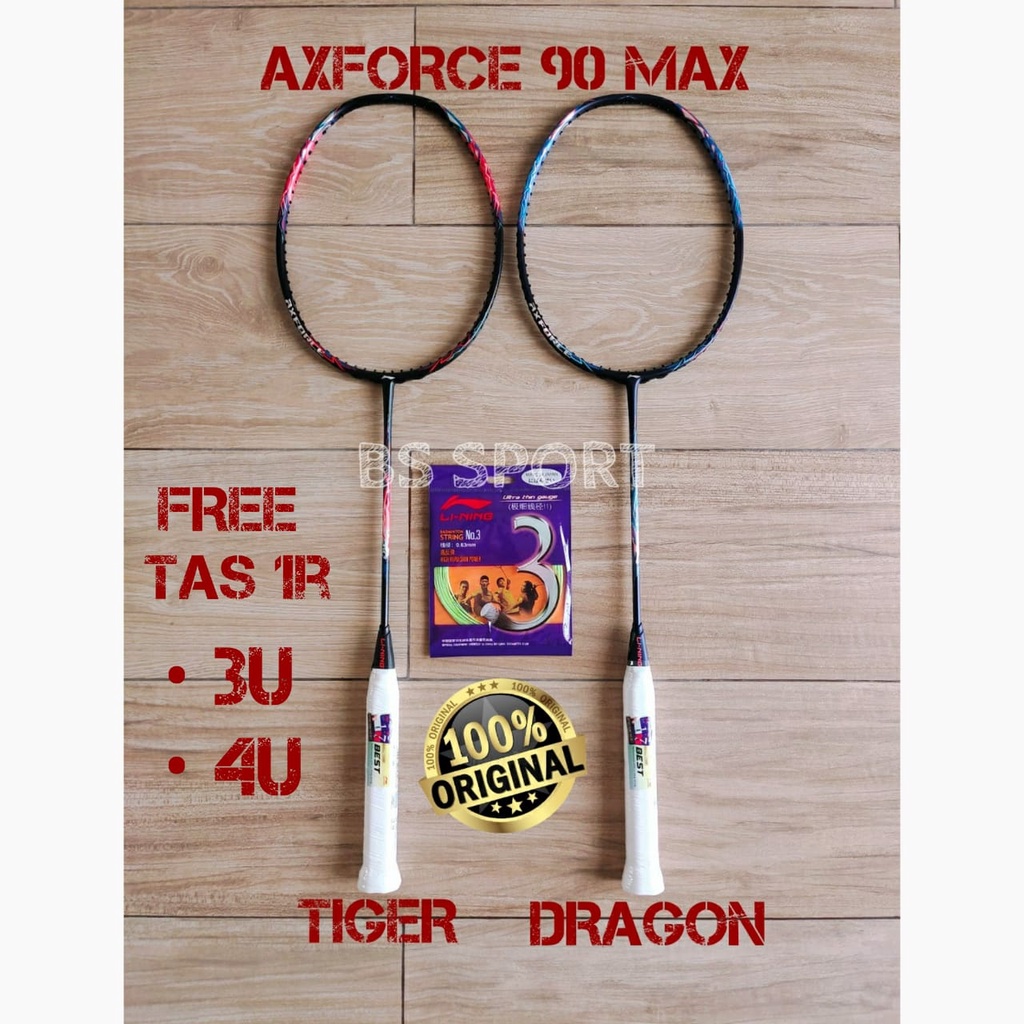 Jual RAKET BADMINTON LINING AX FORCE 90 MAX AXFORCE 90 MAX ORIGINAL ...