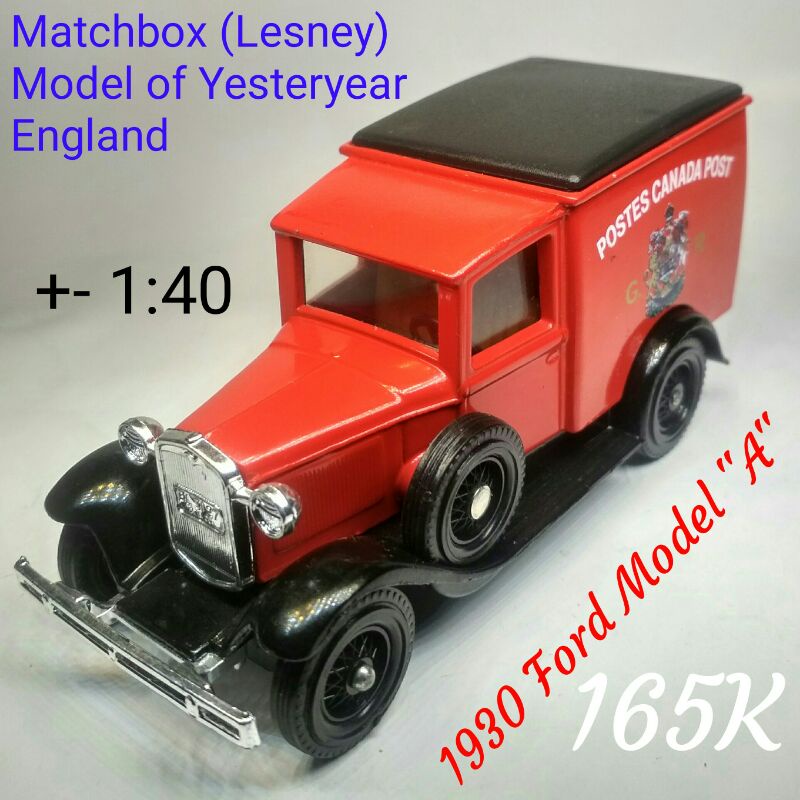 Jual Diecast Vintage Matchbox Lesney England Model of Yesteryear 1930 ...