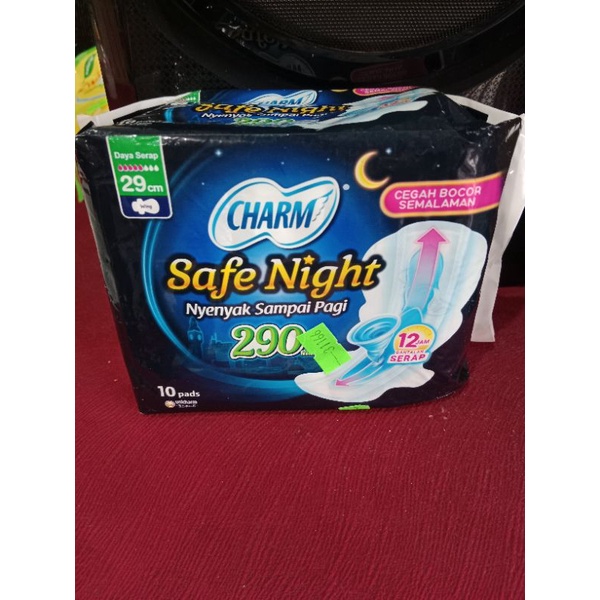Jual Charm safe night 290 Wing / Softex charm isi 9 | Shopee Indonesia