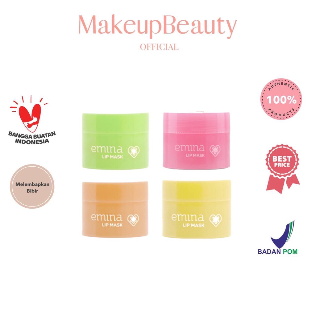 Jual EMINA Lip Mask 9gr | Shopee Indonesia