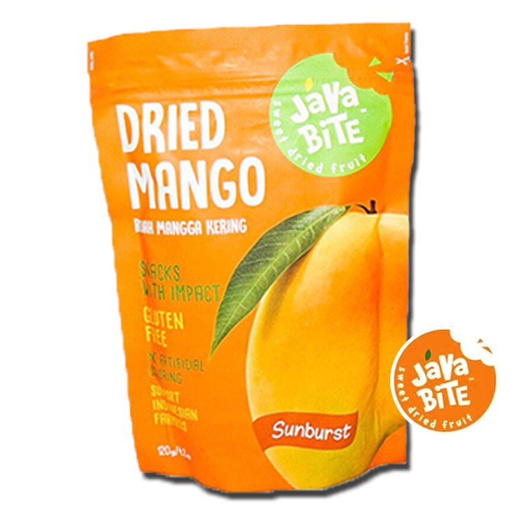 Jual Java Bite - Dried Mango “Sunburst” (Mangga Podang Kering) 120gr | Shopee Indonesia