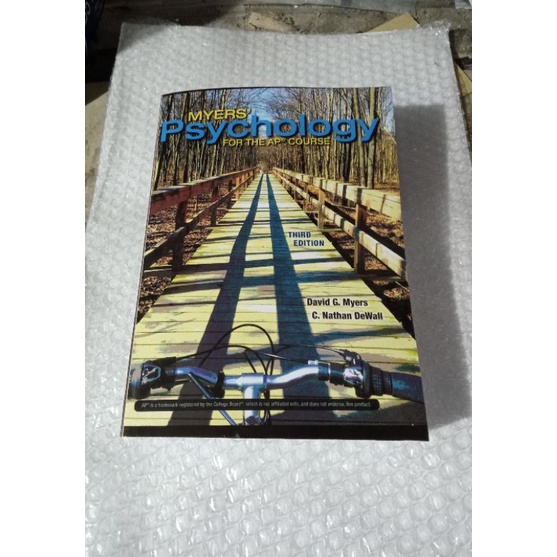 Jual Buku MYERS Psychology for the AP Course 3 Edition David G. Myers ...